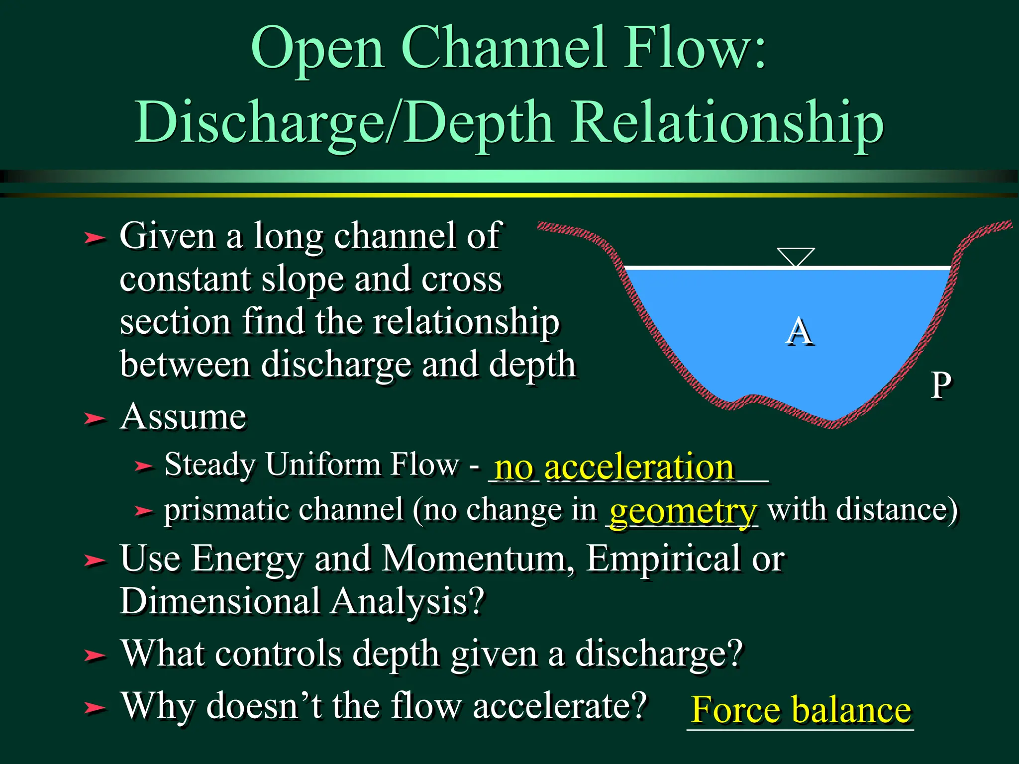 Open Channel Flow of irrigation and Drainage Department .ppt