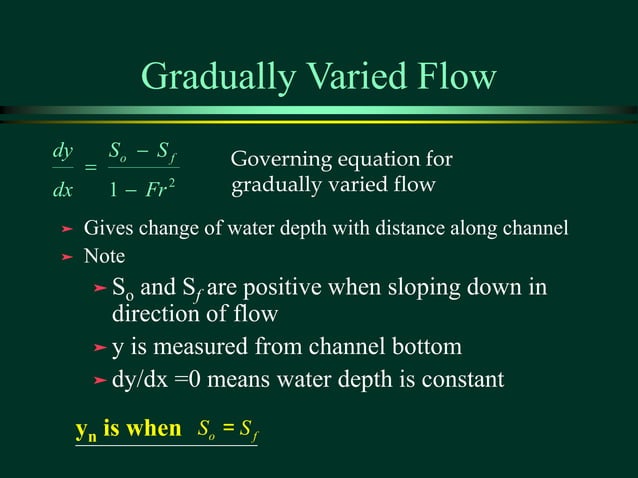 Open Channel Flow of irrigation and Drainage Department .ppt