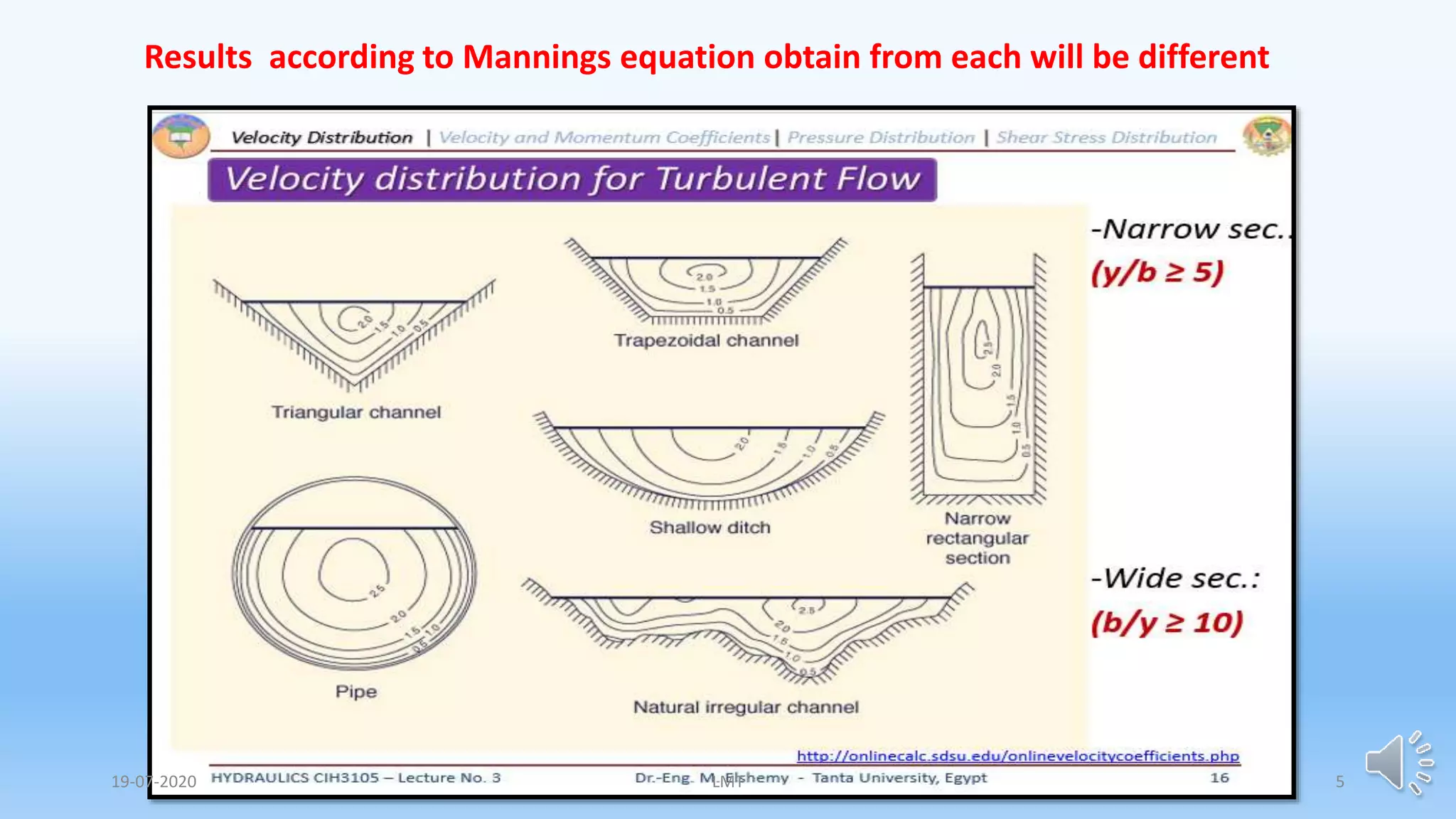 Open channel hydraulics | PPTX