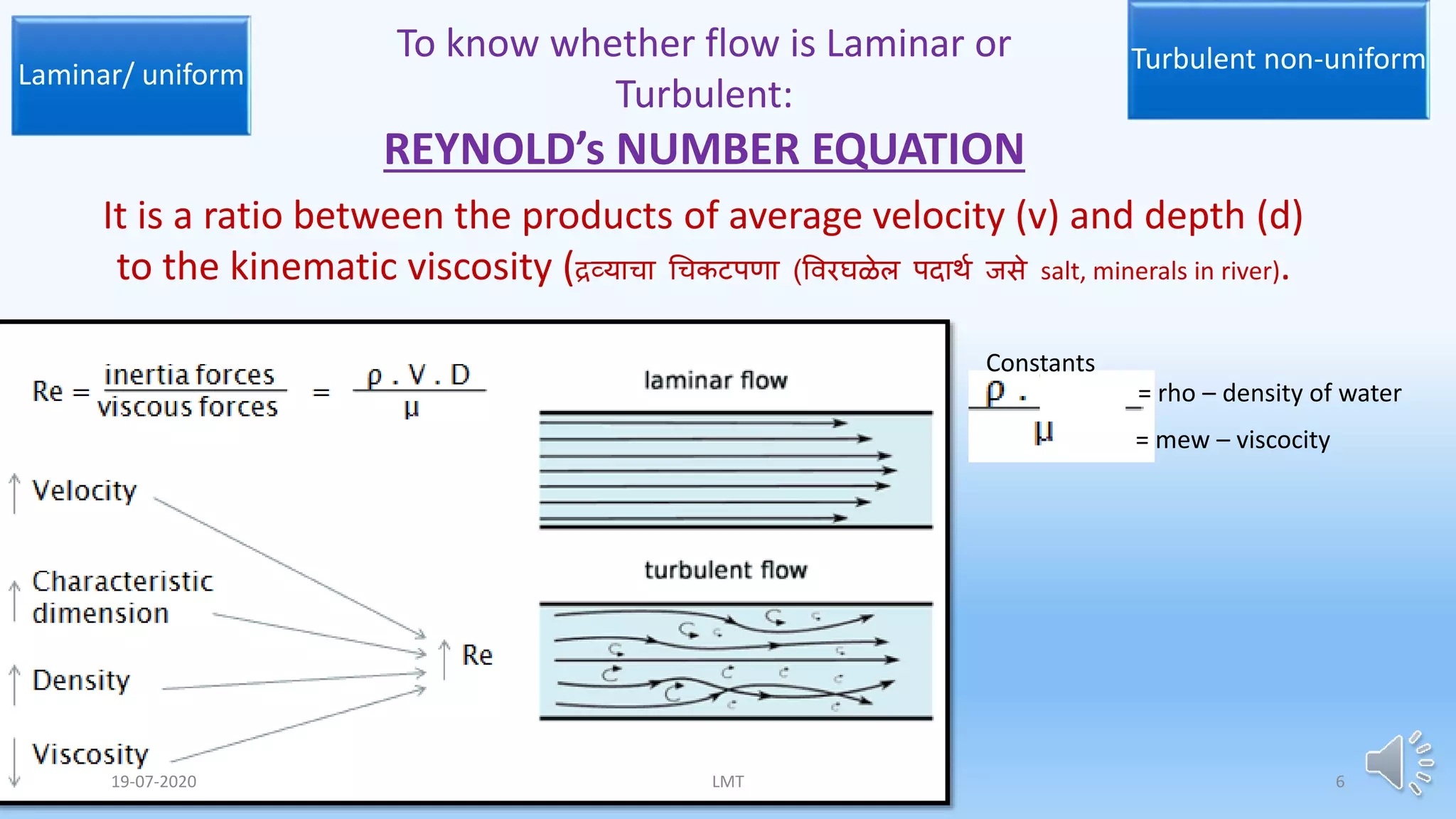 Open channel hydraulics | PPTX