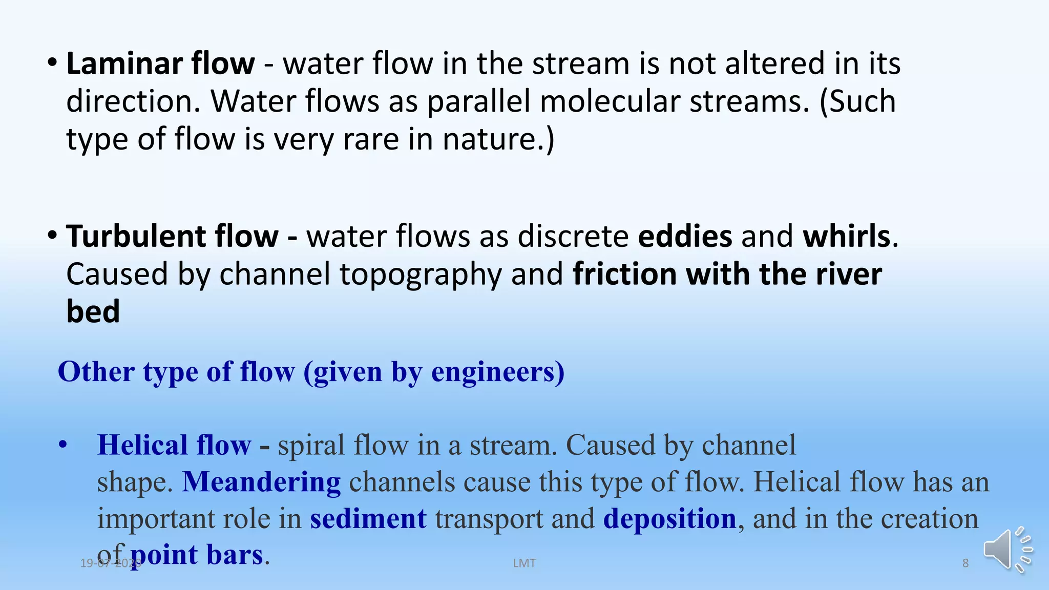 Open channel hydraulics | PPTX