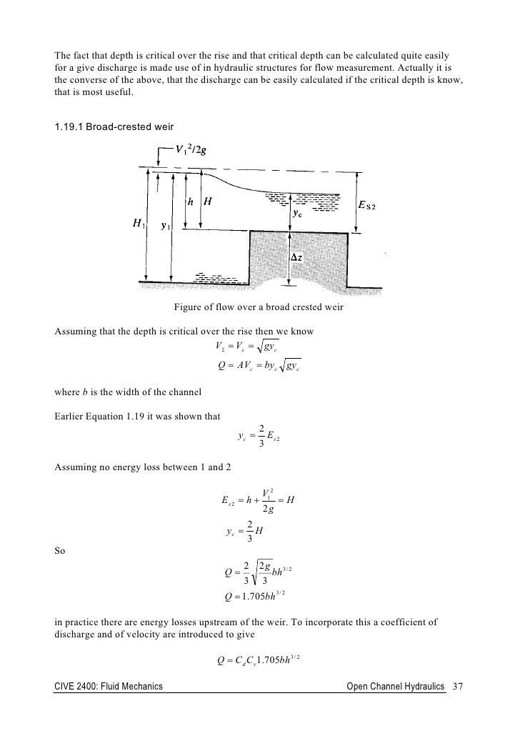 Open channelhydraulics2