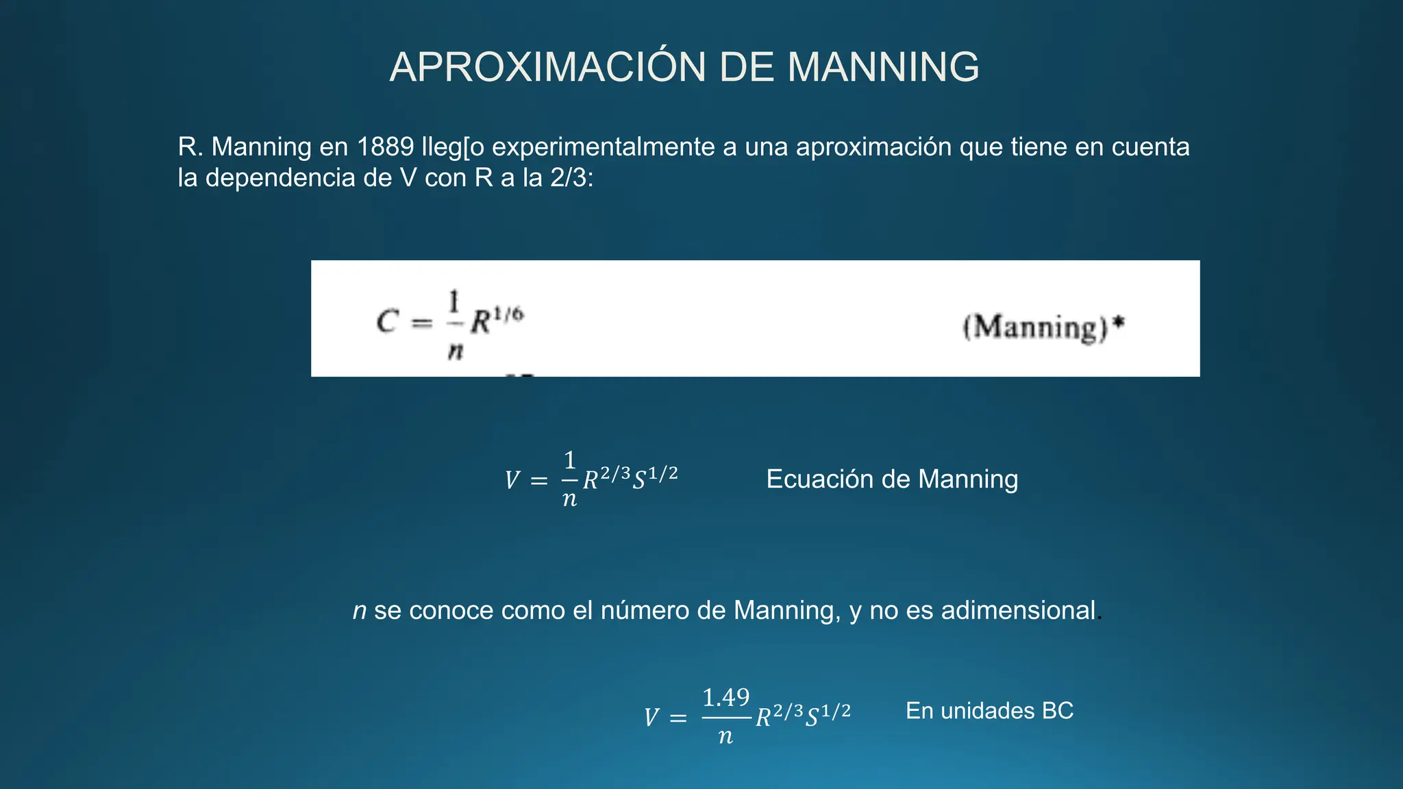 Flujo uniforme diapositivas ingeniería civil | PDF | Physics | Science