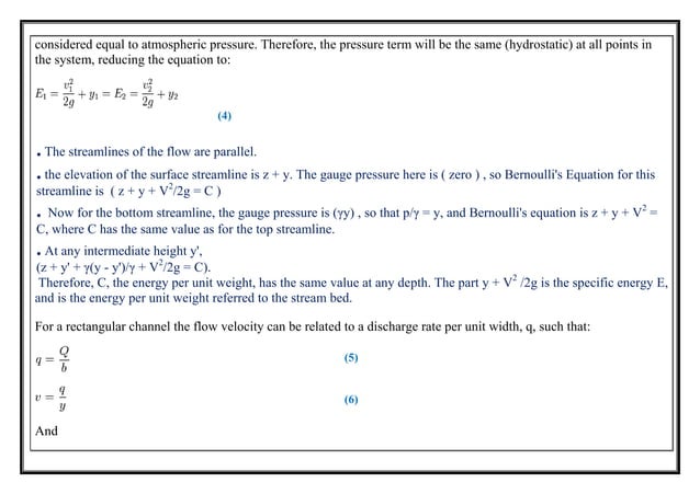 Open Channel VS Pipe Flow | PDF | Physics | Science