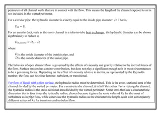 Open Channel VS Pipe Flow | PDF