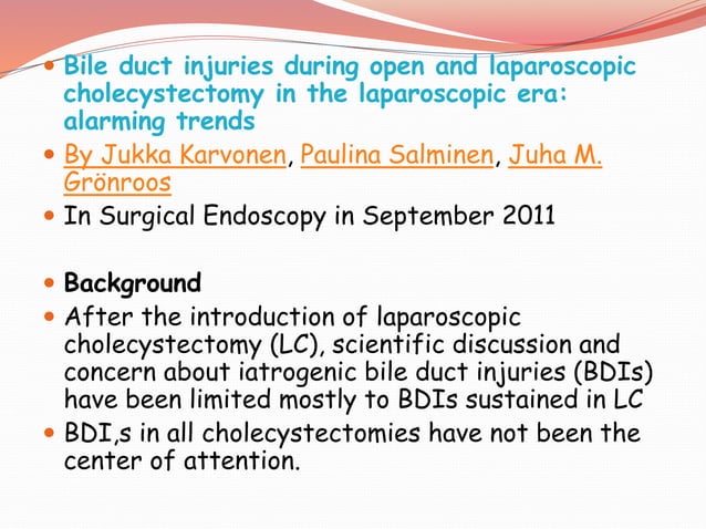 Open Vs Laparoscopic cholecystectomy | PPTX