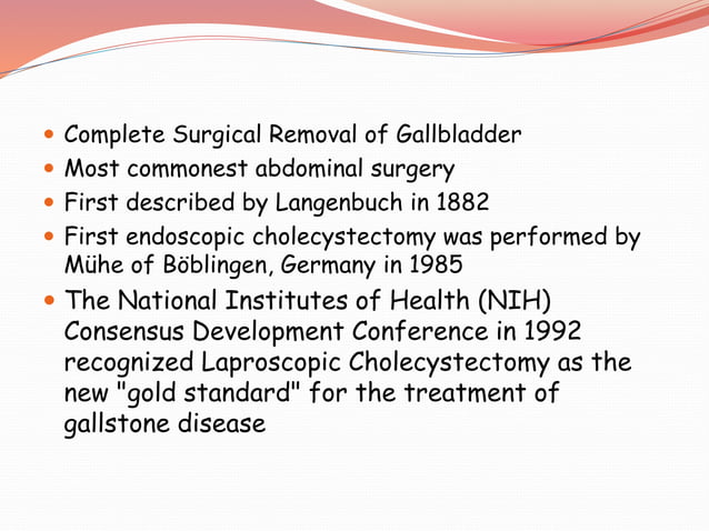 Open Vs Laparoscopic cholecystectomy | PPTX