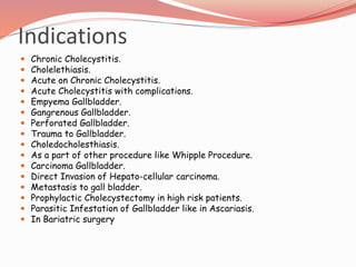 Open Vs Laparoscopic cholecystectomy | PPTX