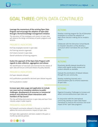 City of Edmonton Open City Initiative | PDF