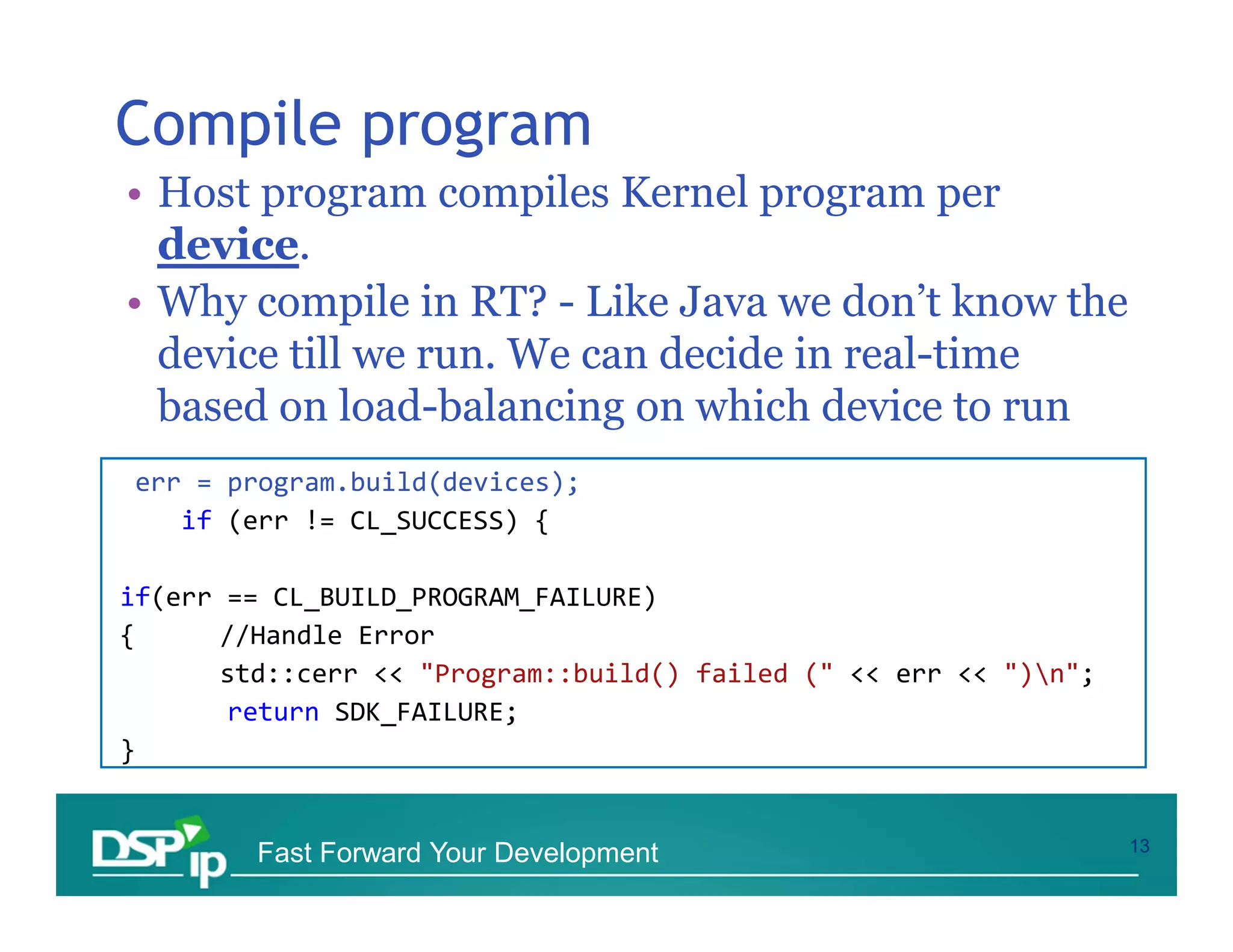 OpenCL Programming 101 | PDF