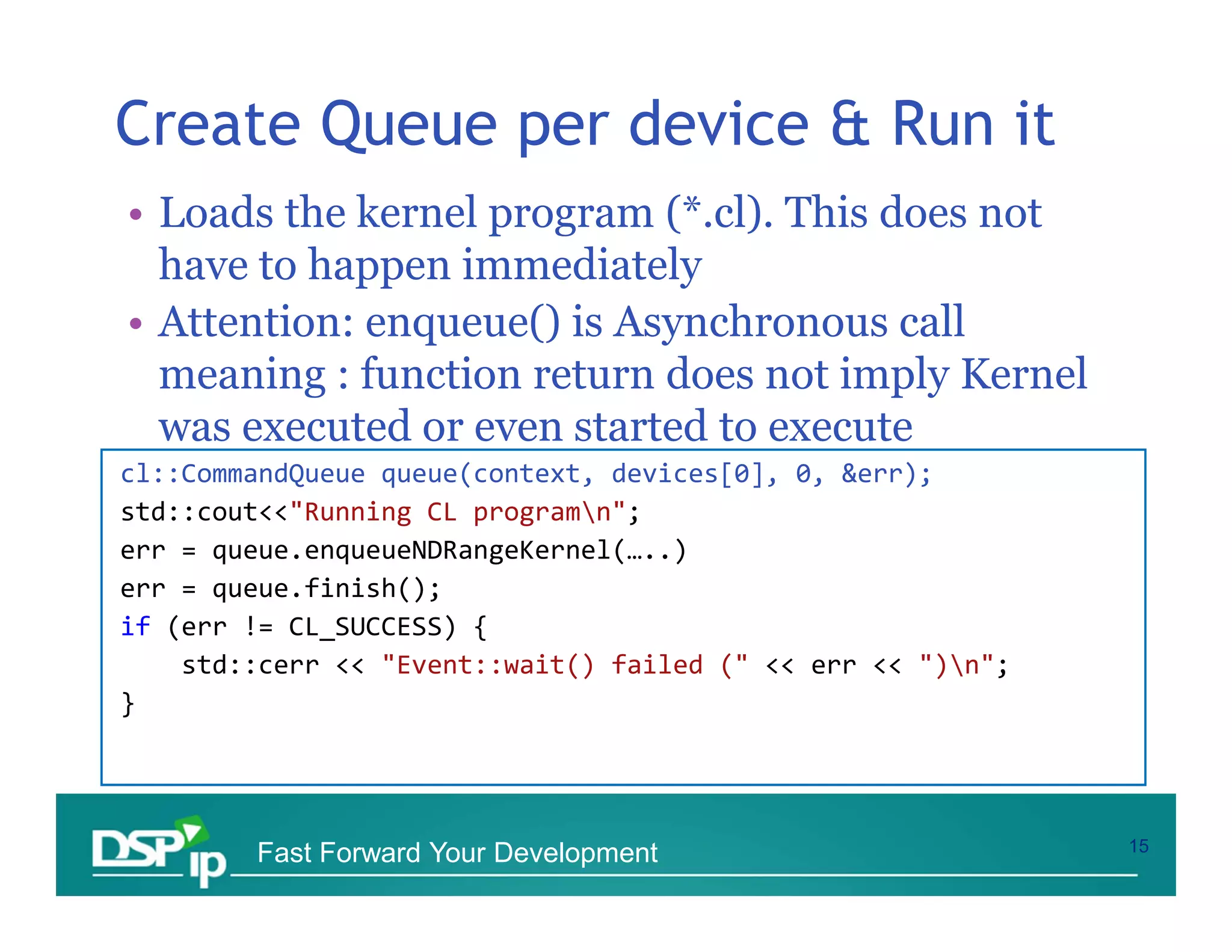 OpenCL Programming 101 | PDF