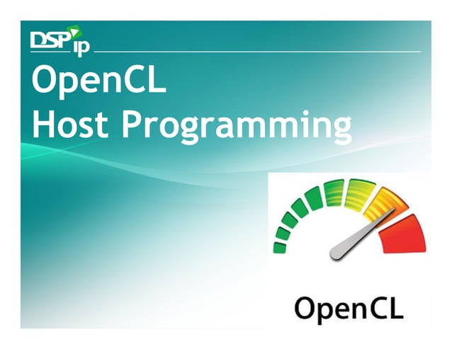 OpenCL Programming 101 | PDF