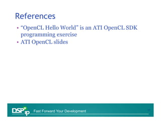 OpenCL Programming 101 | PDF