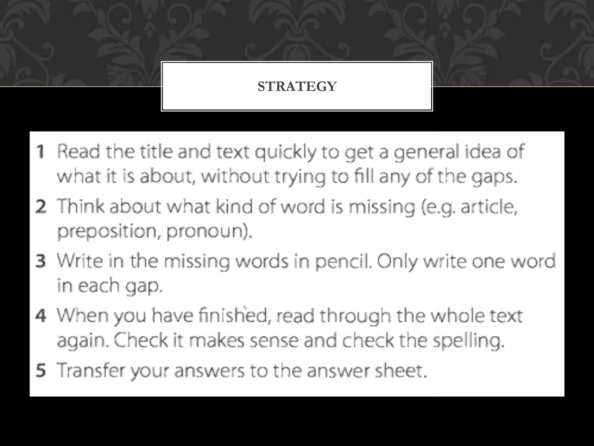 Open close cae | PPT