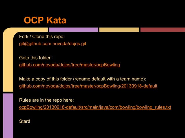 Open Closed Principle kata | PPTX | Programming Languages | Computing