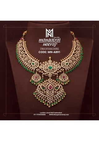 Open Close Setting Diamond Necklace Designs | PDF | Jewelry Making ...