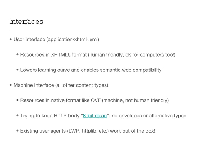 Open Cloud Computing Interface Presentation | PPT | Cloud Computing | Internet