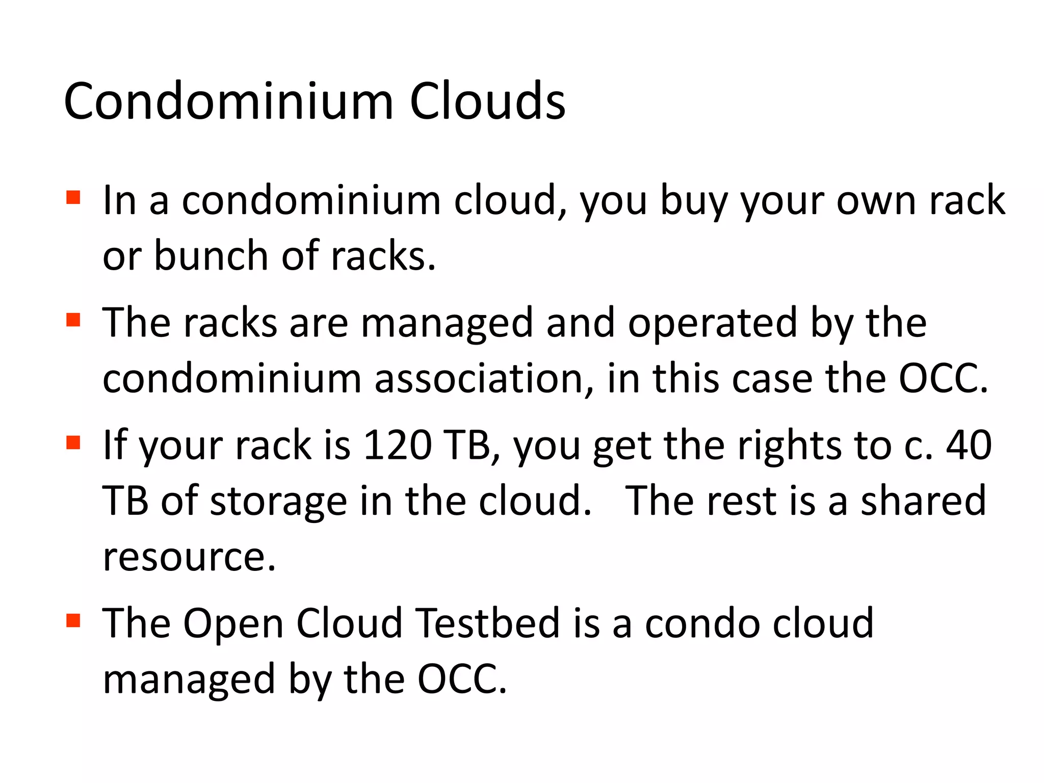 Open Cloud Consortium Overview (01-10-10 V6) | PPTX