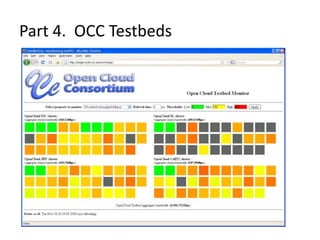 Open Cloud Consortium Overview (01-10-10 V6) | PPTX