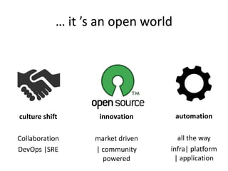 Open cloud infrastructure | PPTX
