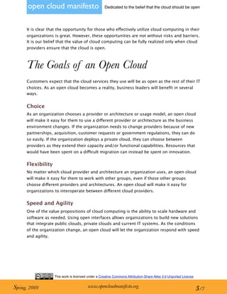 Open cloud manifesto | PDF