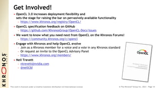 OpenCL Overview Japan Virtual Open House Feb 2021 | PPT