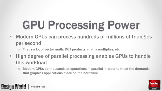 OpenCL & the Future of Desktop High Performance Computing in CAD | PPT
