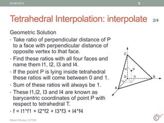 Volume Rendering of Unstructured Tetrahedral Grids using Intel / nVidia OpenCL | PPT