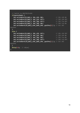 OpenCM IDE、OpenCM 485 EXPを用いてのDynamixel Xシリーズの制御 | PDF