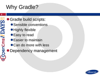 OpenCms Days 2013 - Gradle based OpenCms build automated setup | PDF | Operating Systems ...