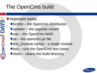 OpenCms Days 2013 - Gradle based OpenCms build automated setup | PDF ...