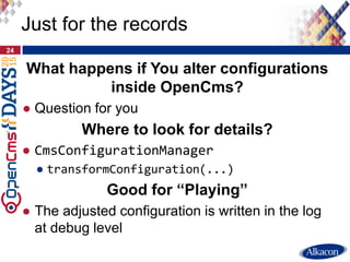 OpenCms Days 2015 Workflow using Docker and Jenkins | PDF