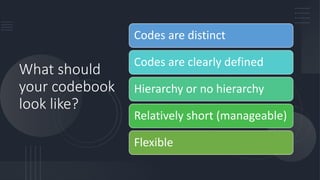 Open coding training in qualitative research | PPT