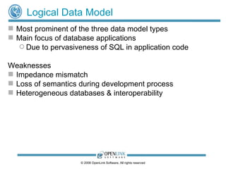 Open Conceptual Data Models | PPT | Databases | Computer Software and ...