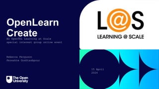 OpenCreate OpenTEL SIG presentation.pptx