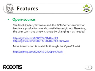 OpenCR tutorial_icra2017 | PDF