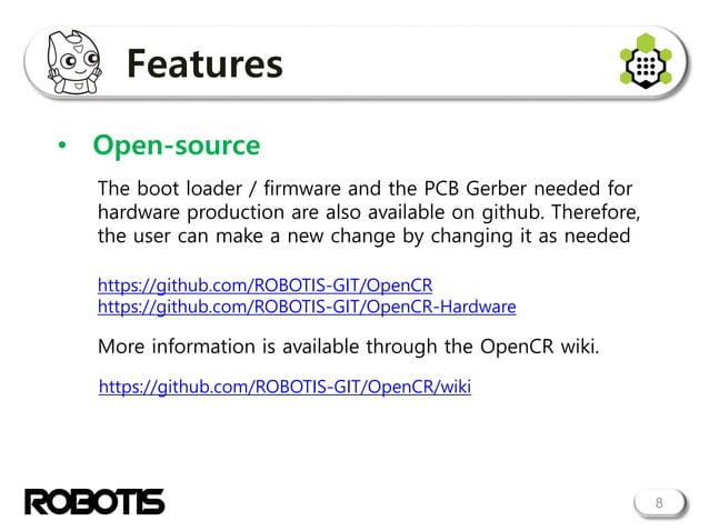 OpenCR tutorial_icra2017 | PDF