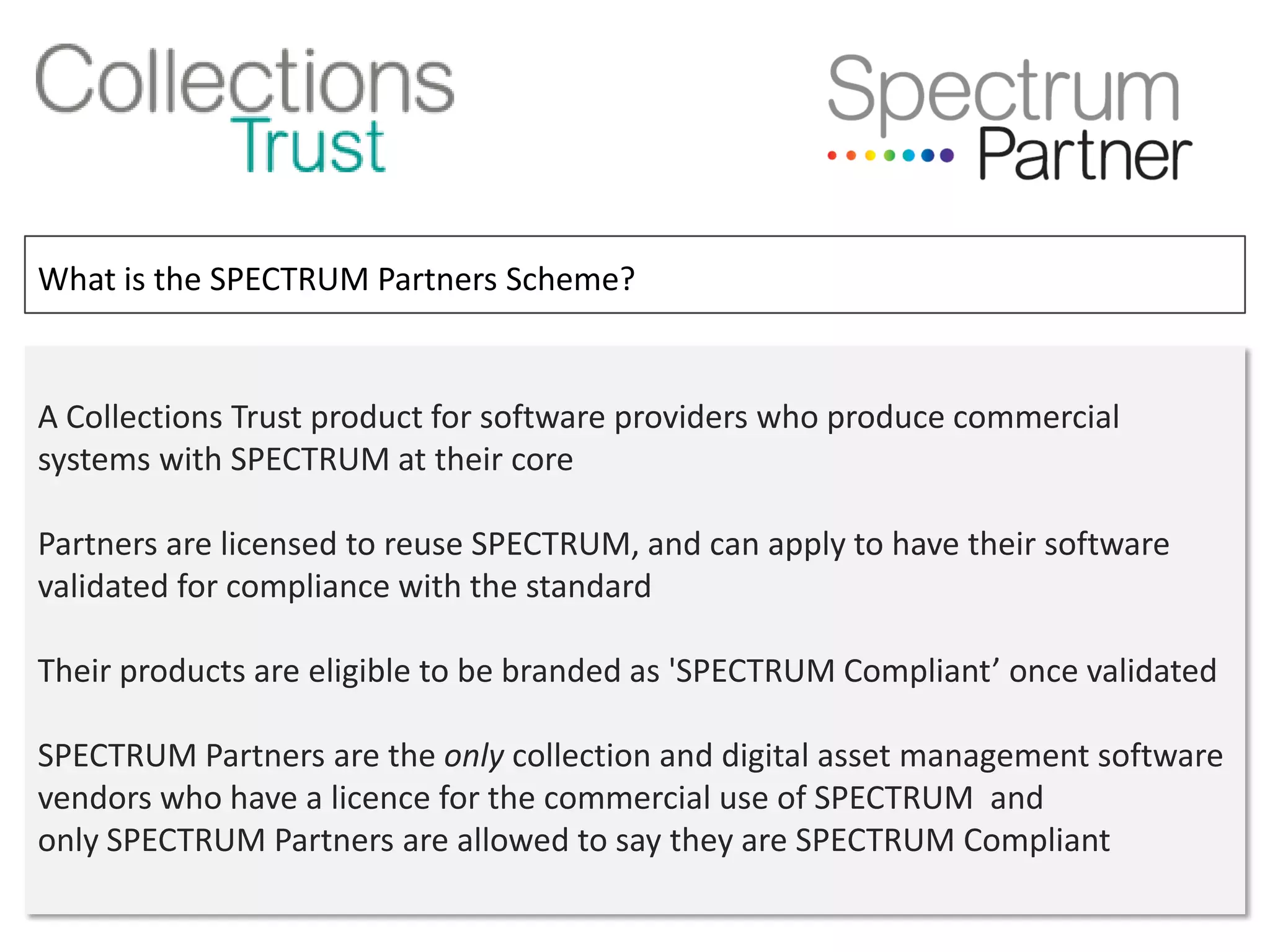 SPECTRUM Roadmap by Laura Whitton | PPTX | Technology & Computing
