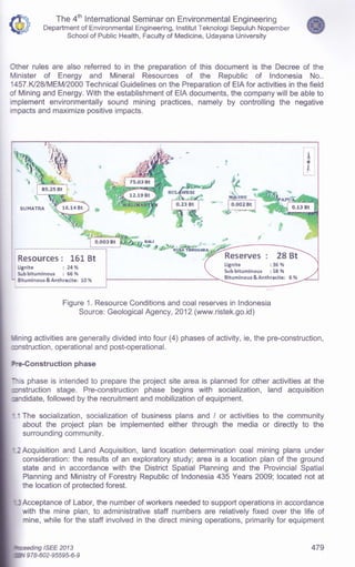 Open cut coal mining impact on the environment | PDF