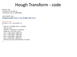 Computer Vision Introduction | PPTX