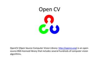 Computer Vision Introduction | PPTX