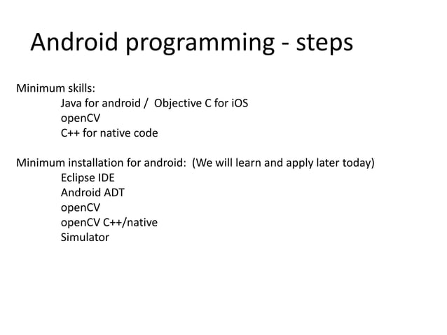 Computer Vision Introduction | PPTX