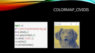 OpenCV presentation series- part 2 | PPT
