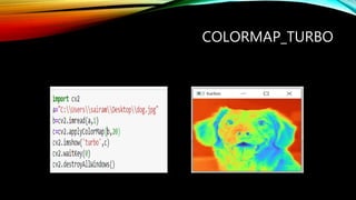 OpenCV presentation series- part 2 | PPTX