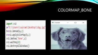 OpenCV presentation series- part 2 | PPT