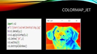 OpenCV presentation series- part 2 | PPT