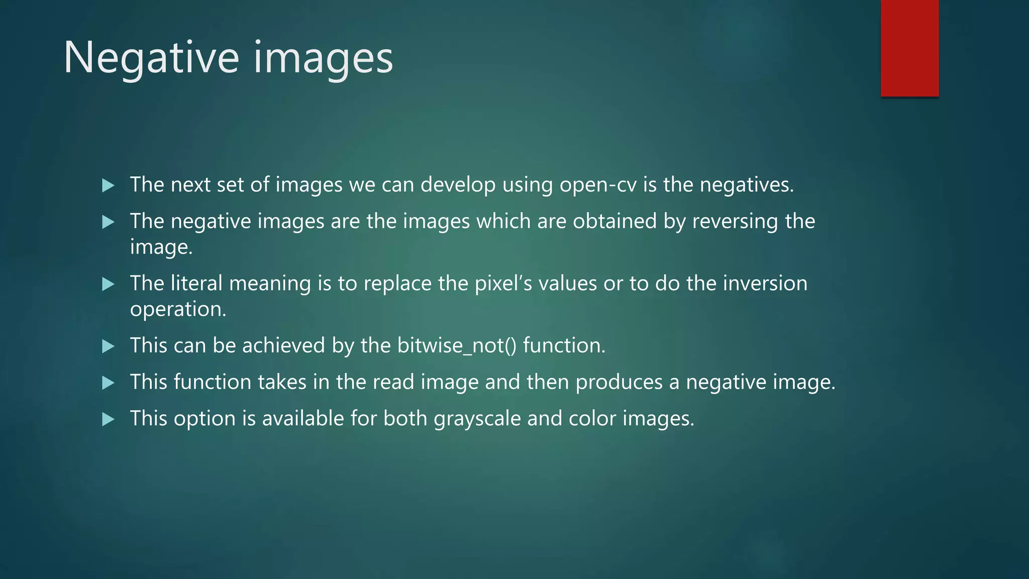 Opencv Presentation Series Part 1 Pptx Programming Languages
