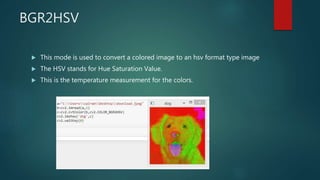 OpenCV presentation series- part 1 | PPTX