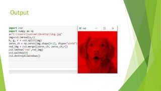 OpenCV presentation series- part 3 | PPT