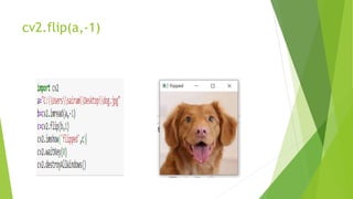 OpenCV presentation series- part 3 | PPT